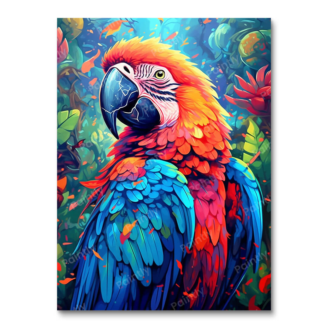 Vibrant Macaw (Diamond Painting) – Diamond Painting Kits