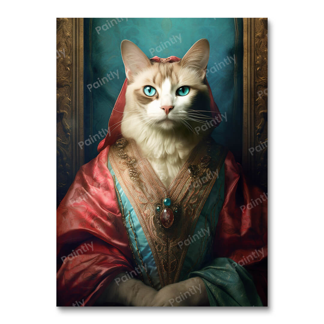 Mona Cat (Diamond Painting) – Diamond Painting Kits