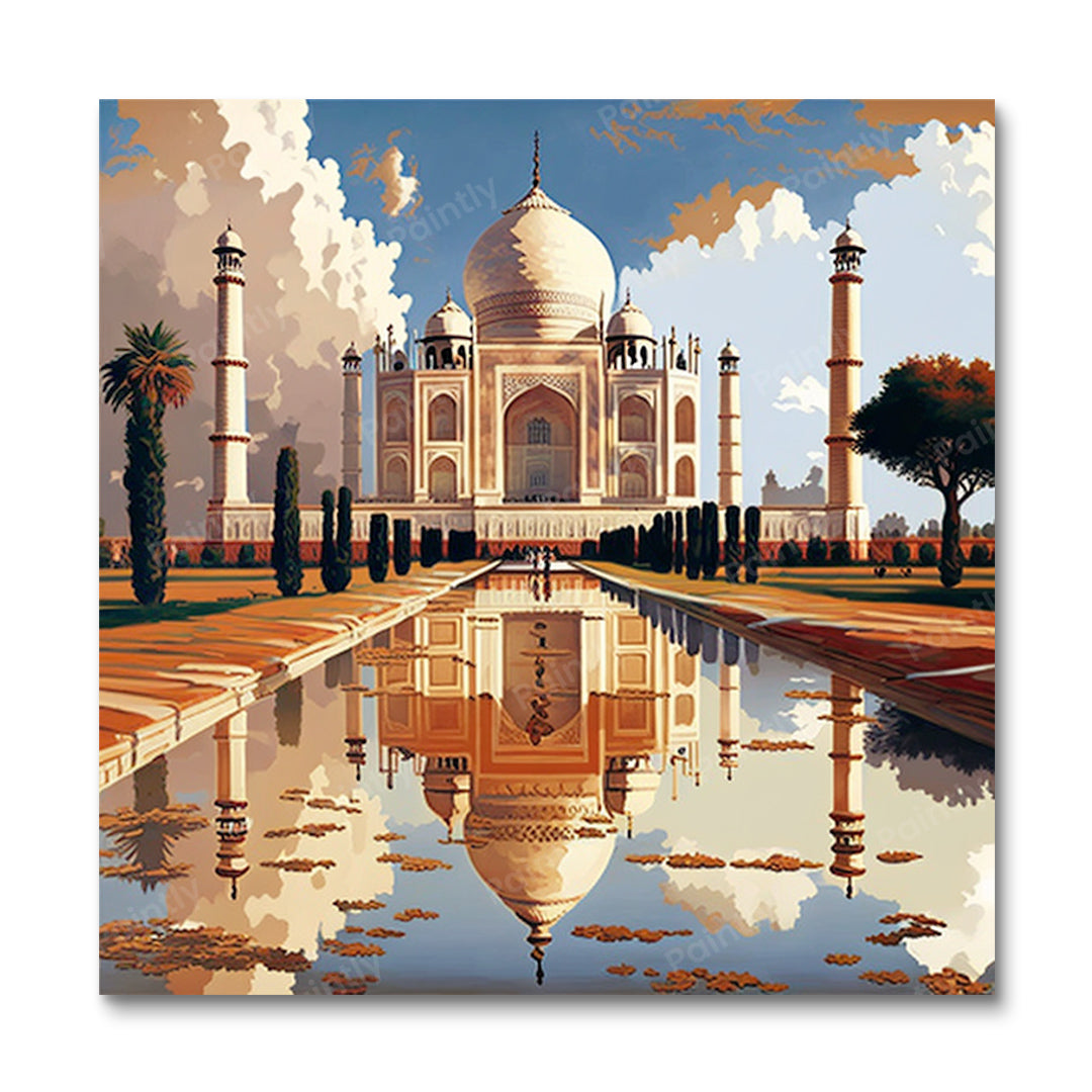 Taj Mahal (Diamond Painting) – Diamond Painting Kits