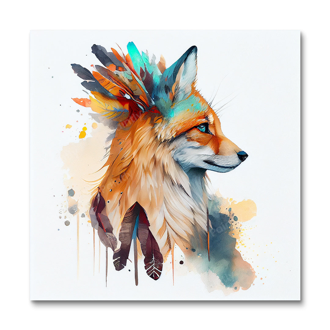 Paint Splash Fox by Avery (Diamond Painting) – Diamond Painting Kits
