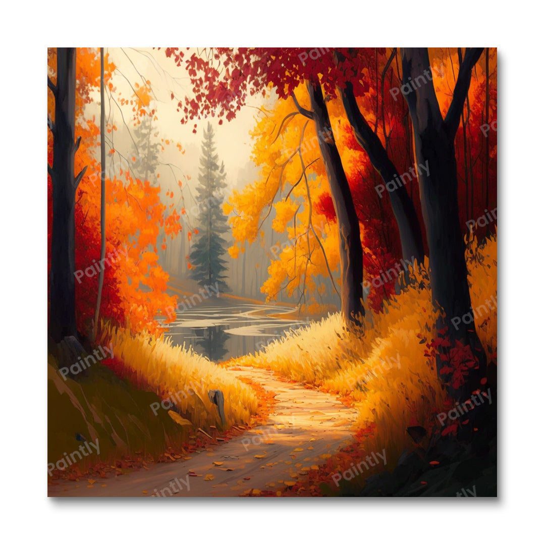 Stunning Fall (Diamond Painting) – Diamond Painting Kits