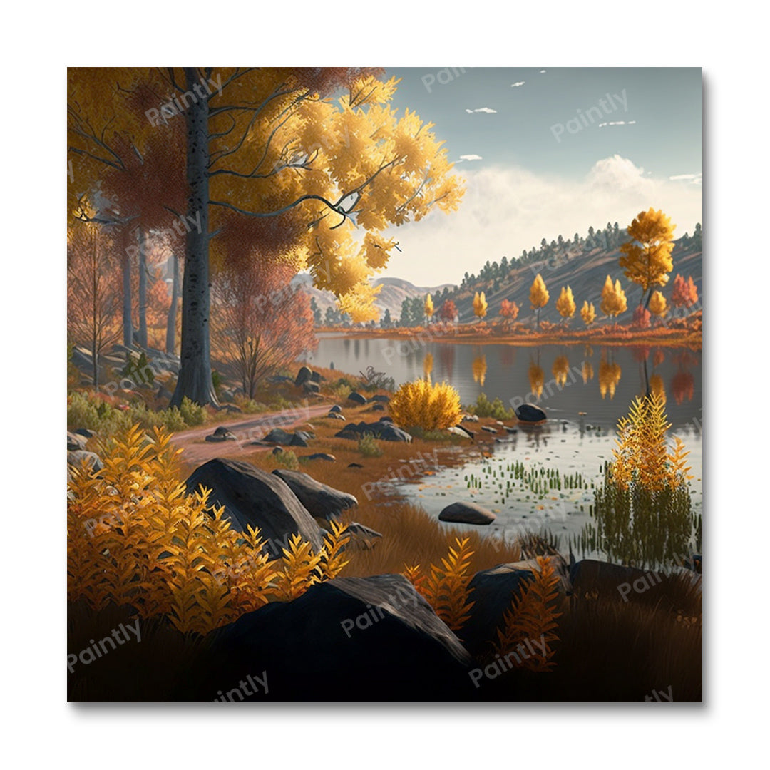 Colourful Fall (Diamond Painting) – Diamond Painting Kits