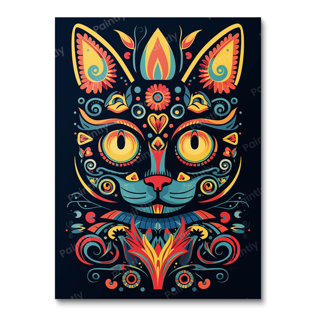 Majestic Cat Portrait (Diamond Painting) – Diamond Painting Kits